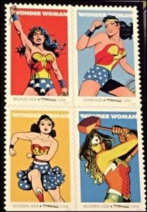 Wonder Woman Immortalized on USPS Stamps - Hollywood in Toto