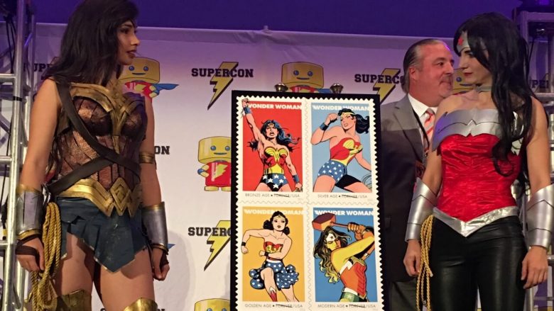 Wonder Woman Immortalized on USPS Stamps - Hollywood in Toto