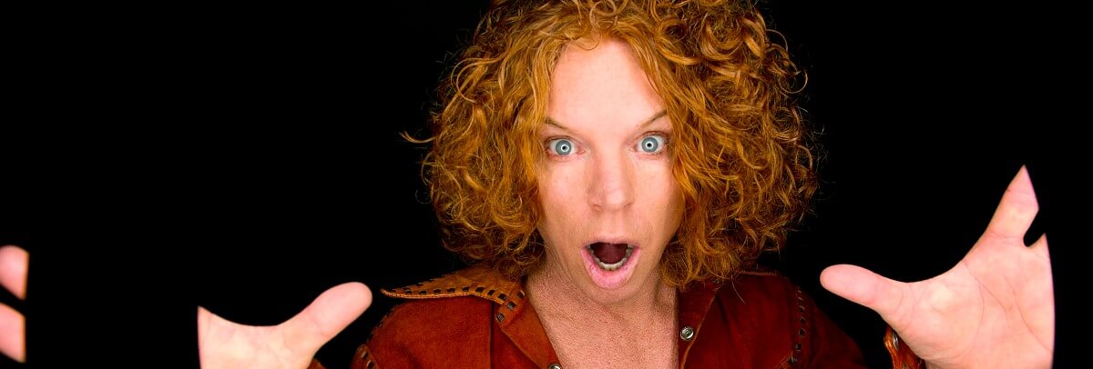 How Carrot Top Keeps Ahead of the PC Police - Hollywood in Toto