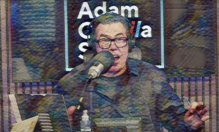 Adam Carolla Walks Fine Line with ICE Cracks